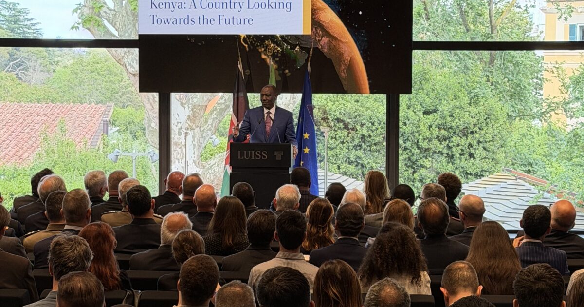 Med-Or | In Rome, the meeting with the President of Kenya, William…